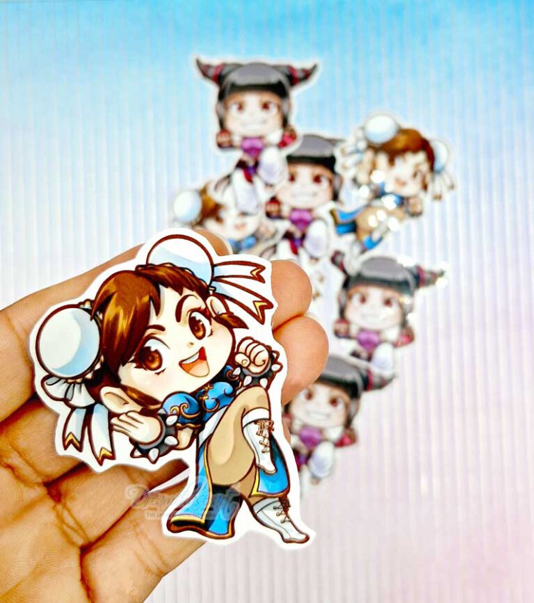 Street fighter stickers - Dreamchaserart