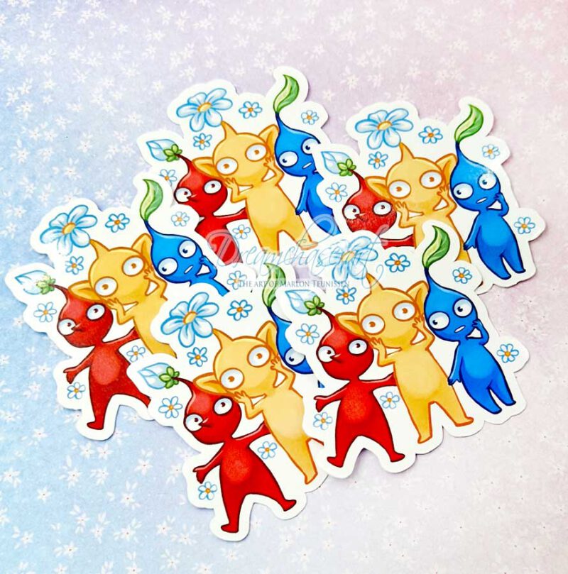 Pikmin sticker/magnet - Dreamchaserart