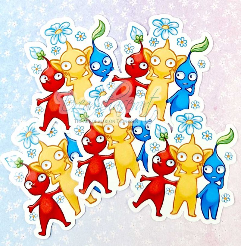 Pikmin sticker/magnet - Dreamchaserart